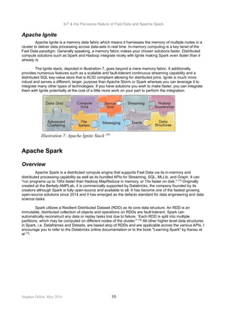 IoT and the pervasive nature of fast data and apache spark | PDF