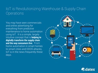 IoT and the Smart Warehouse | PDF
