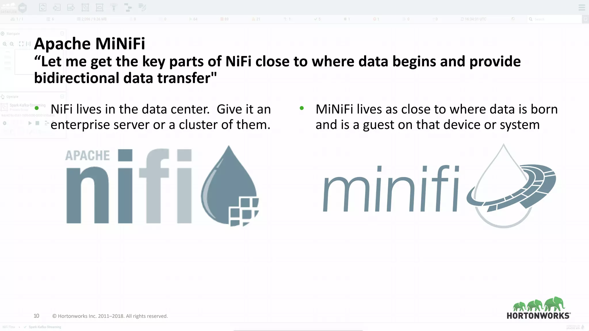 IoT Edge Processing with Apache NiFi and MiniFi and Apache MXNet for IoT NY 2018 | PPT