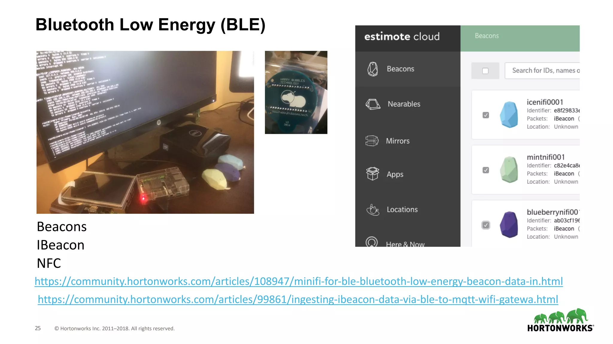 IoT Edge Processing with Apache NiFi and MiniFi and Apache MXNet for IoT NY 2018 | PPT