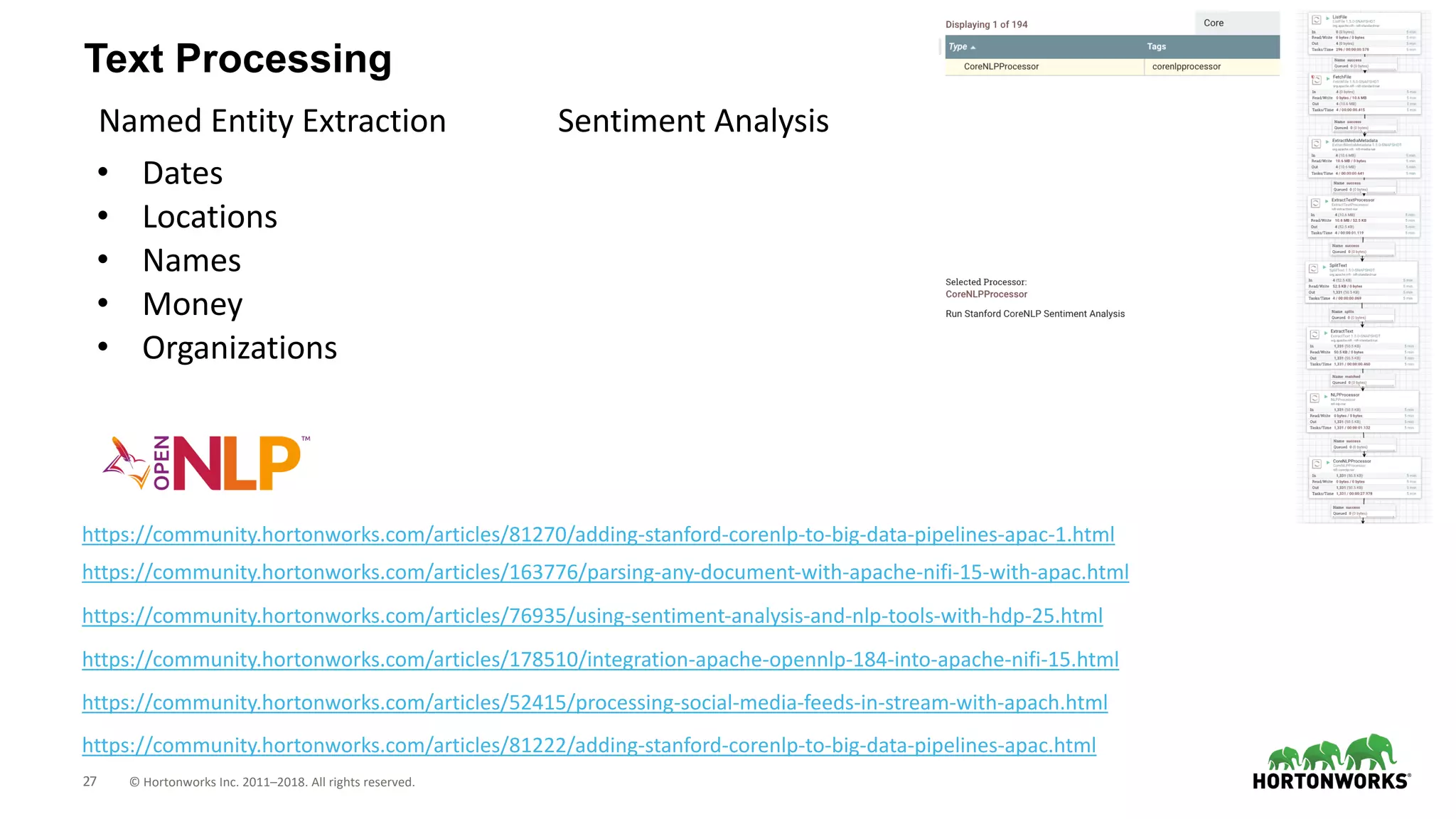 IoT Edge Processing with Apache NiFi and MiniFi and Apache MXNet for IoT NY 2018 | PPT