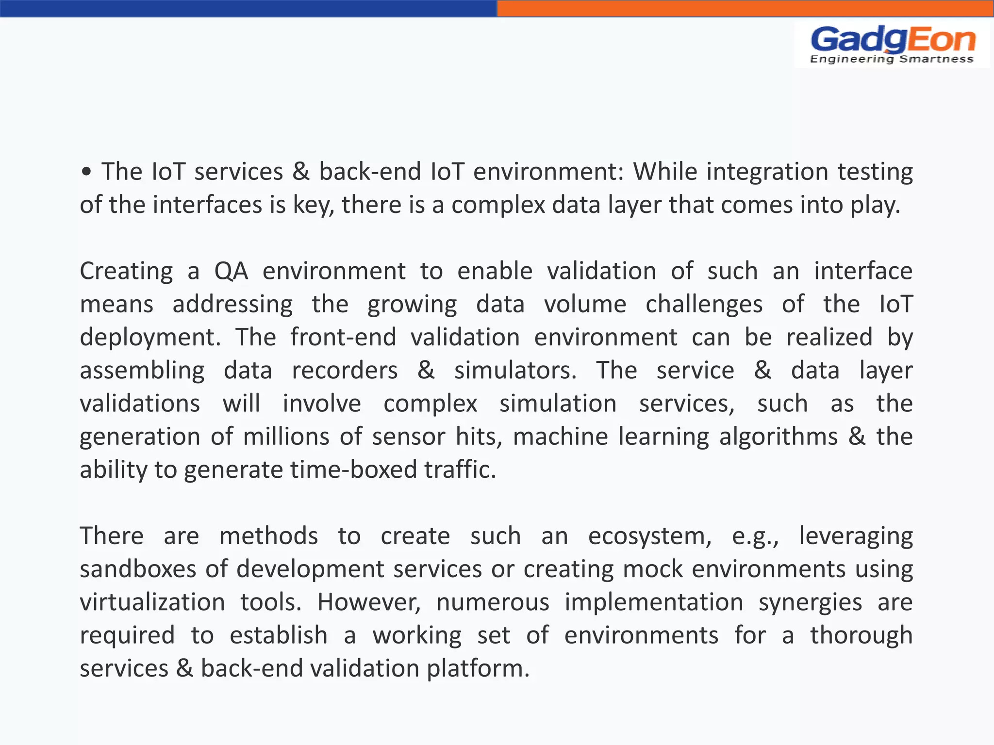 IoT Application Testing - Complexities & Challenges | PPT IoT Application Testing - Complexities & Challenges | PPT