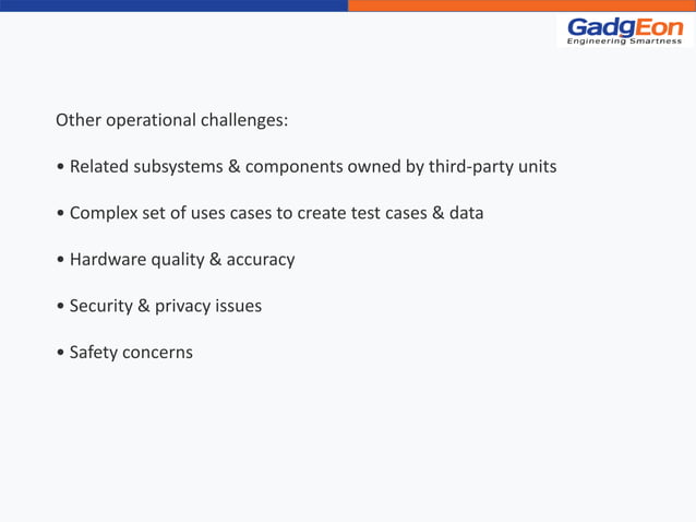 Iot Application Testing Complexities And Challenges Ppt