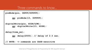 IoT Arduino UNO, RaspberryPi with Python, RaspberryPi Programming using ...