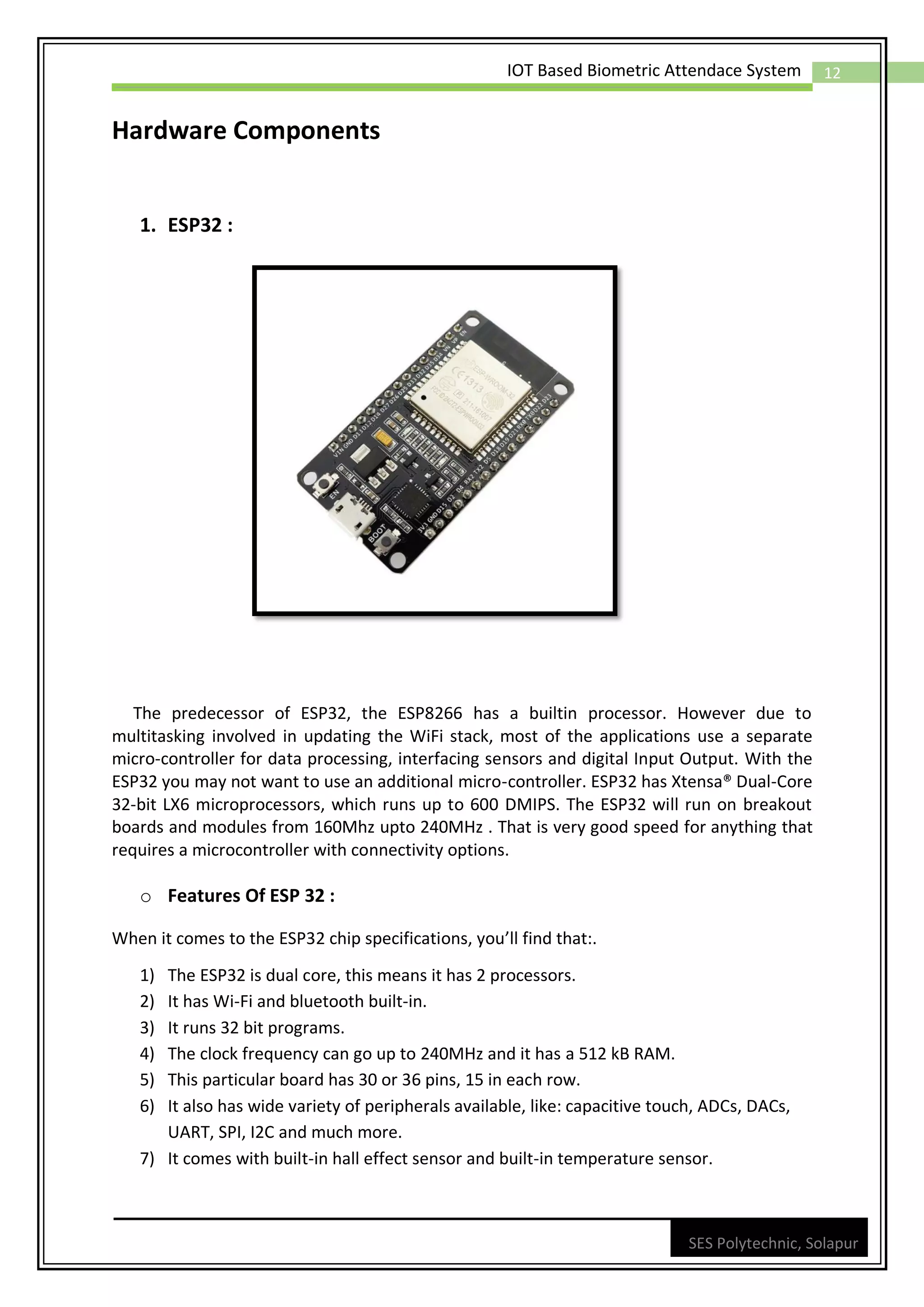 Iot attendance system using fingerprint module | PDF