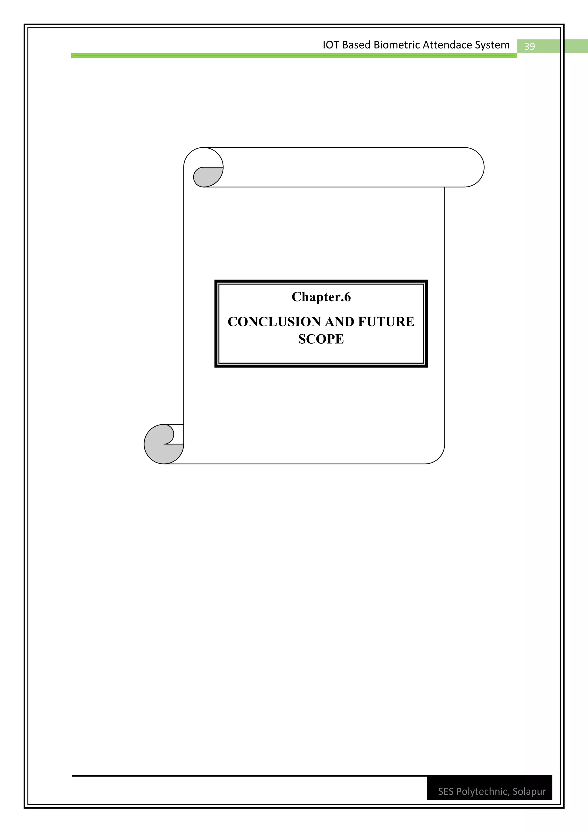 Iot attendance system using fingerprint module | PDF