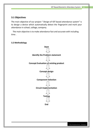 Iot attendance system using fingerprint module | PDF | Internet | Computing
