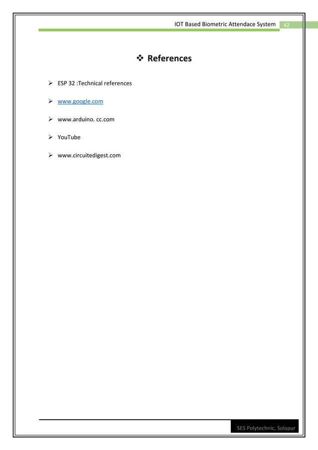 Iot Attendance System Using Fingerprint Module Pdf Internet Computing