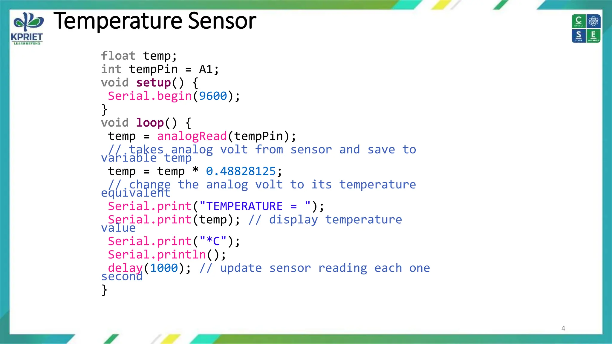 IoTA Unit 3.pptx programming and interfaces sensor | PPT