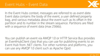 IoT & Azure (EventHub) | PDF