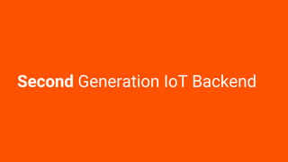 IoT backend architecture | PPT