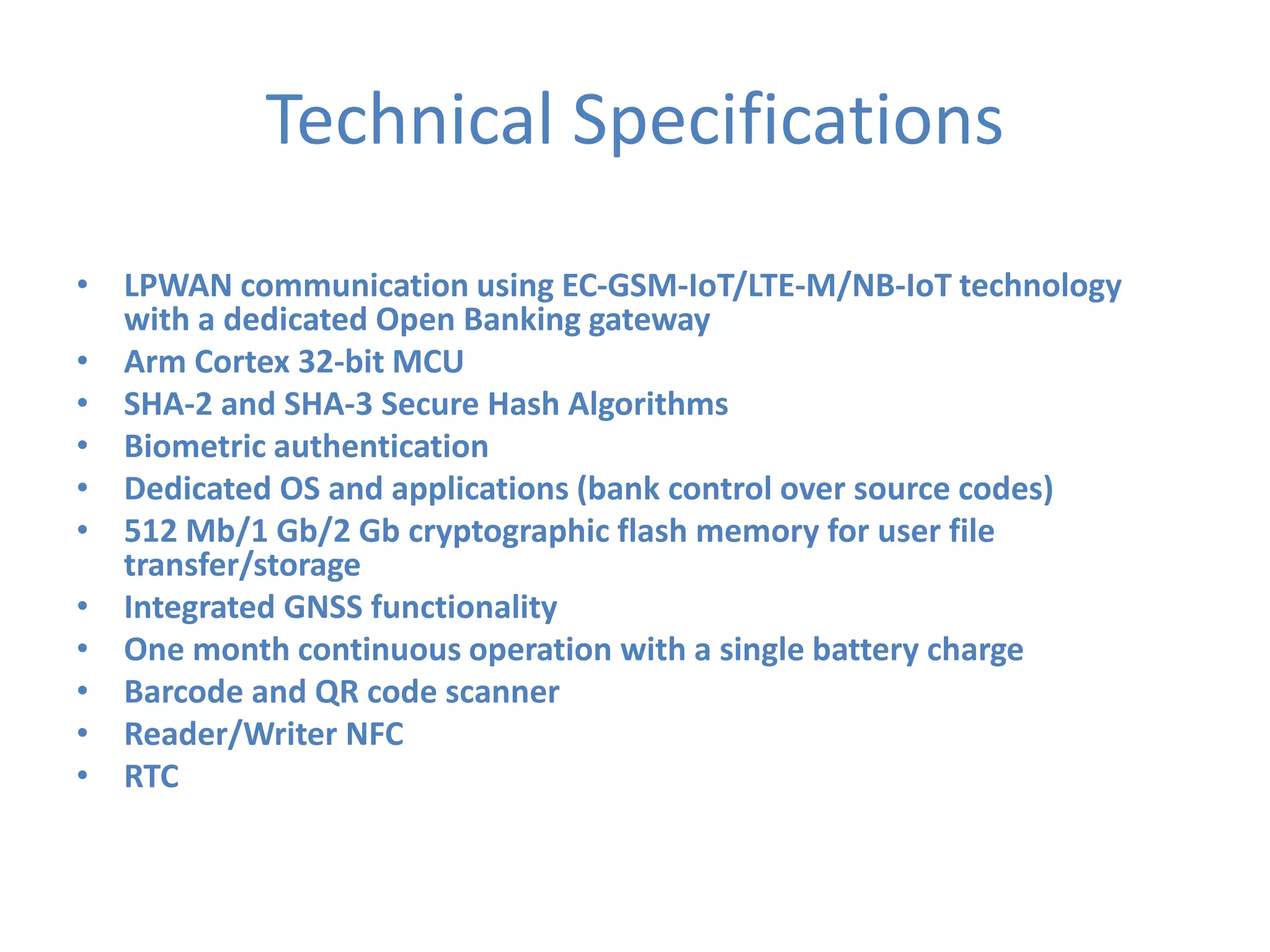 IoT banking device | PPTX