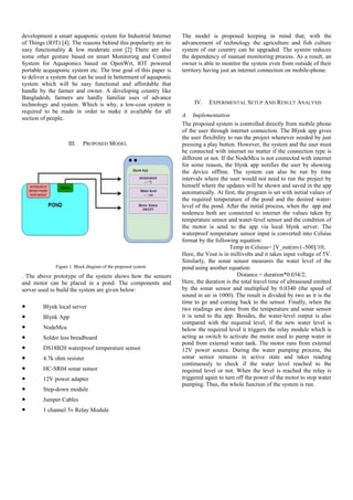 Iot based acquaponic system (dsd) | DOC