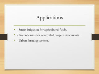 IoT_Based_Crop_Management_System for agriculture | PPT