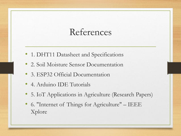 IoT_Based_Crop_Management_System for agriculture | PPT