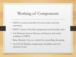 IoT_Based_Crop_Management_System for agriculture | PPTX