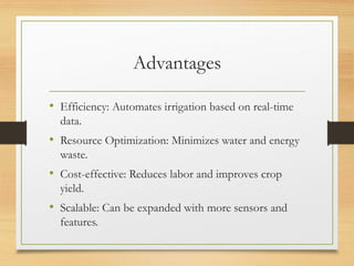 IoT_Based_Crop_Management_System for agriculture | PPTX