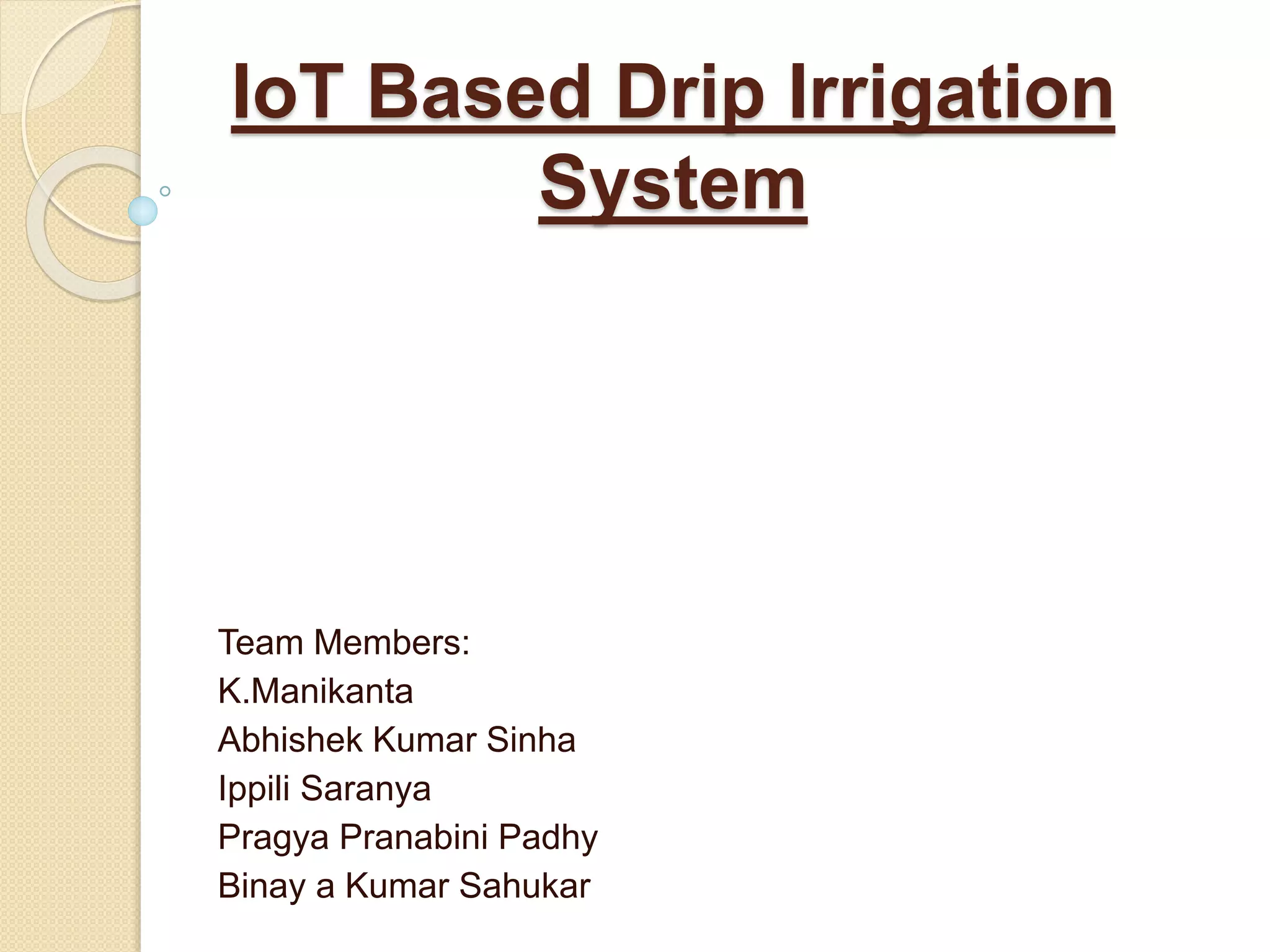 Iot Based Drip Irrigation.pptx