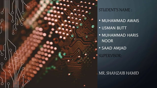 Iot based energy management system | PPTX