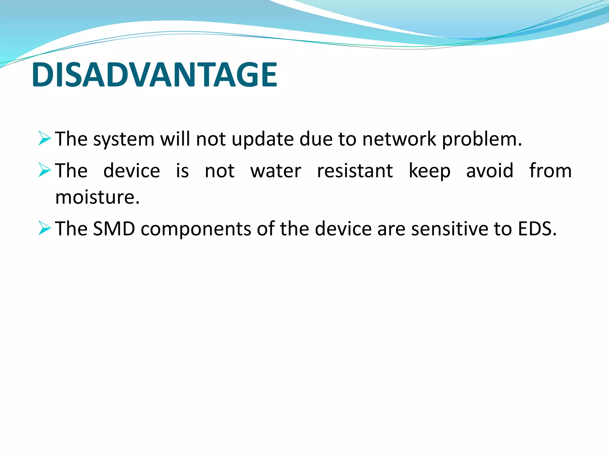 Iot based garbage monitoring system | PPTX