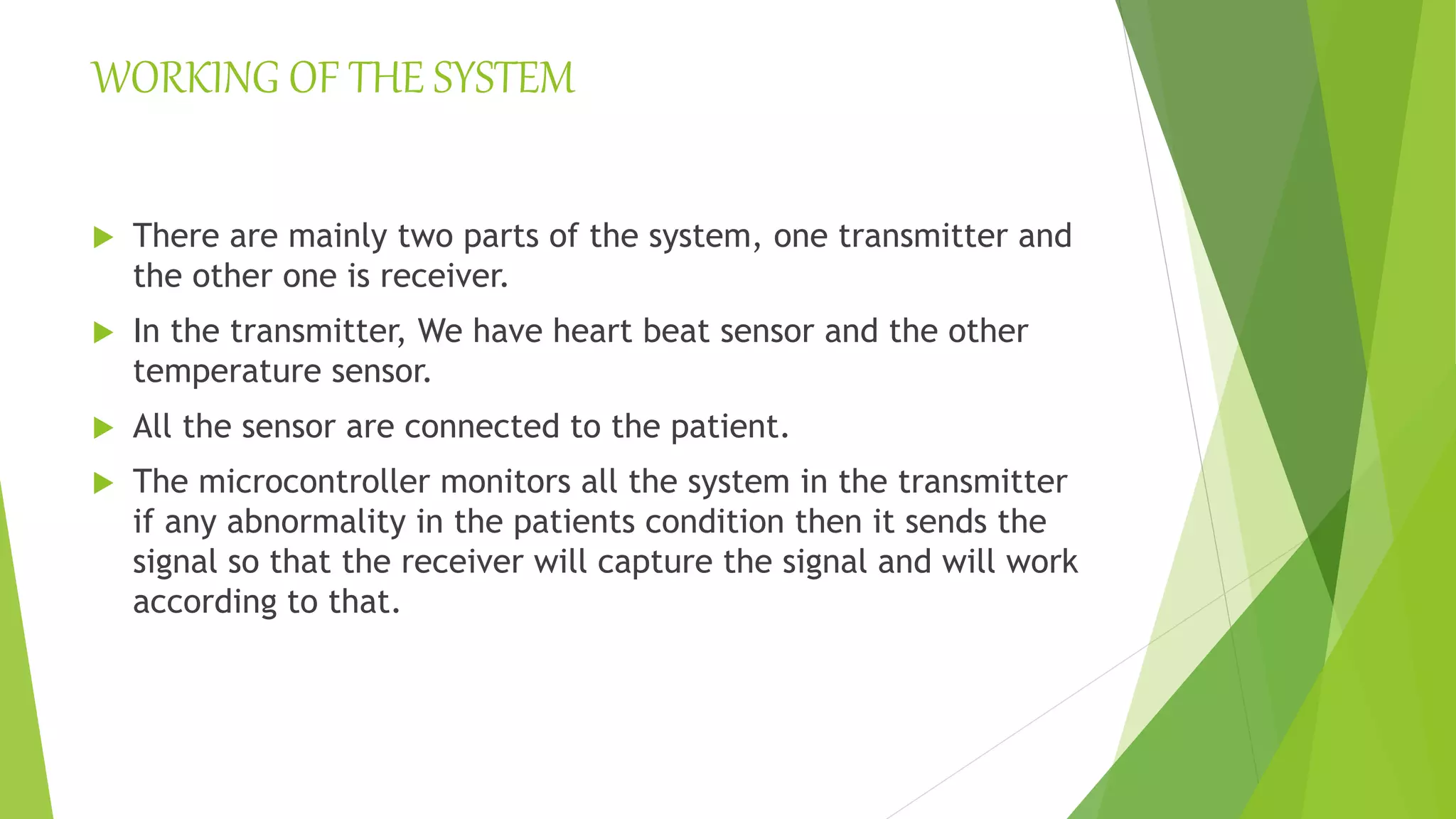 Iot based health monitoring system | PPTX