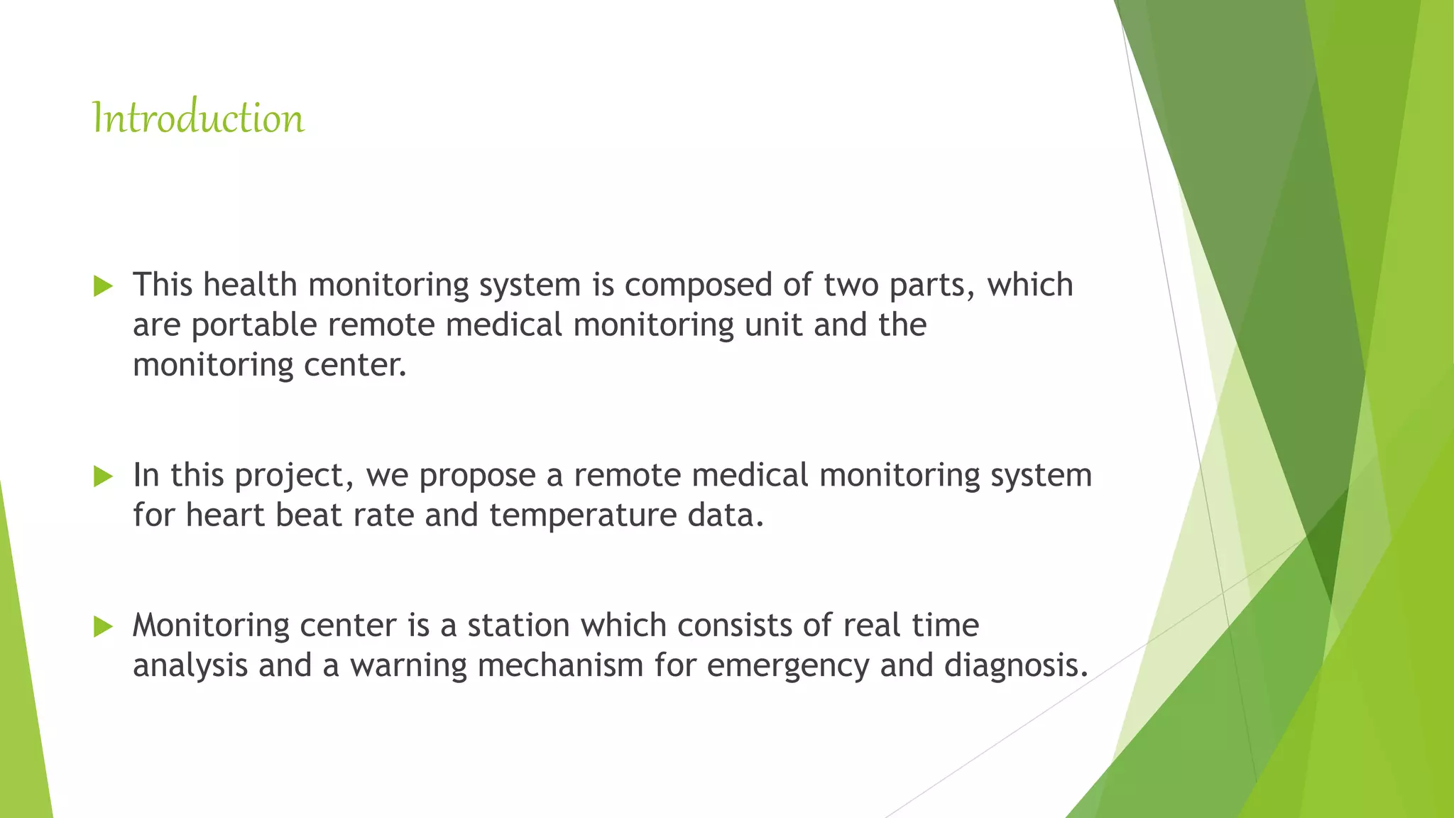 Iot Based Health Monitoring System Pptx Computer Peripherals