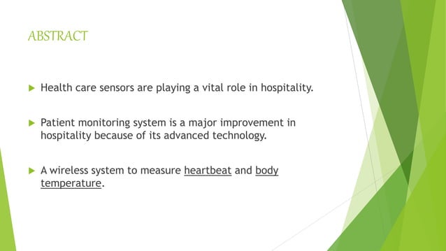 Iot based health monitoring system | PPTX | Computer Peripherals | Computing