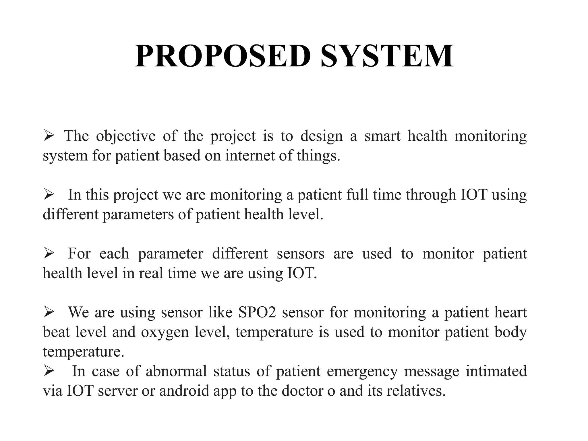 IOT BASED HEALTH MONITORING SYSTEM 2.pptx | Free download