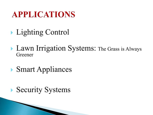 Iot based home automation | PPTX