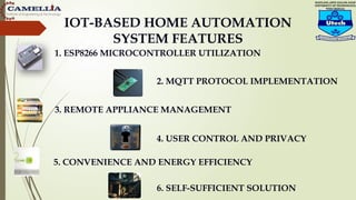 IoT Based Home Automation System Using ESP8266 and MQTT ppt.pptx