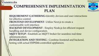 IoT Based Home Automation System Using ESP8266 and MQTT ppt.pptx