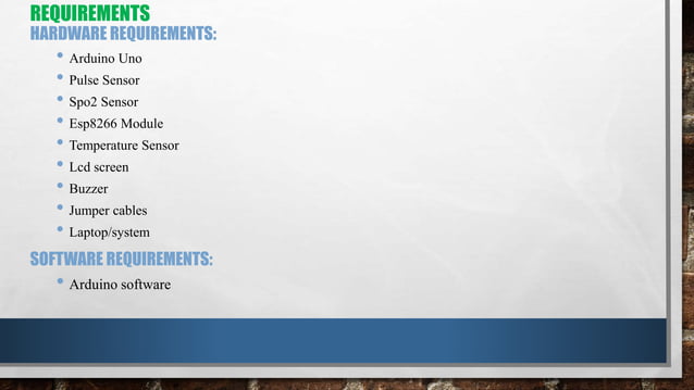 Iot based Patient Health Monitoring System.pptx | Computer Peripherals | Computing