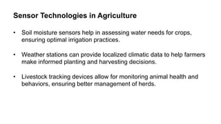 Iot Based Project On Smart Agriculture and it's application | PPT