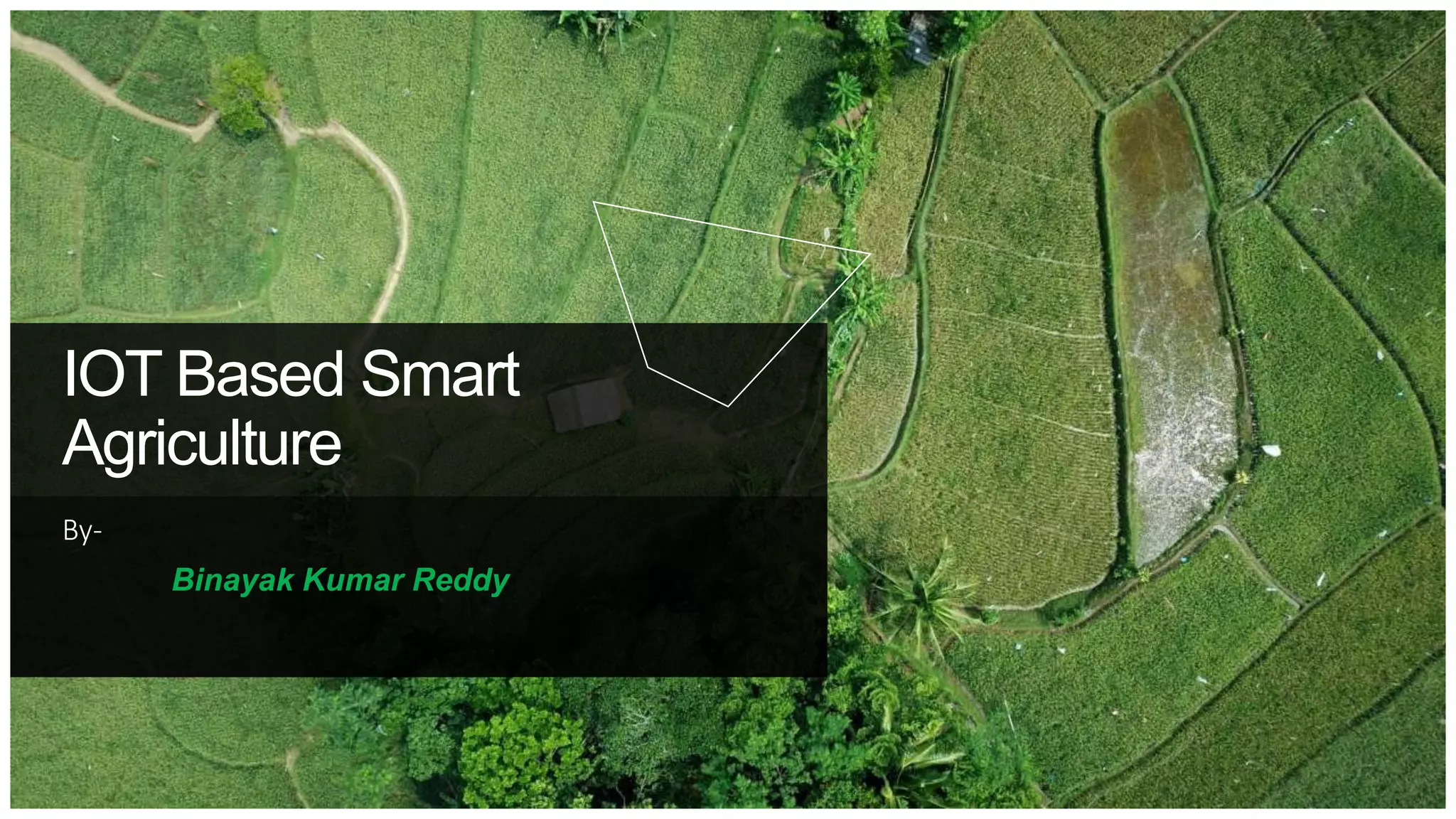 Iot based smart agriculture | PPTX
