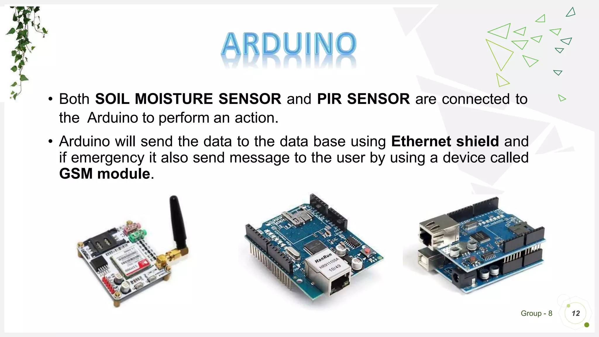 Iot based smart agriculture | PPTX