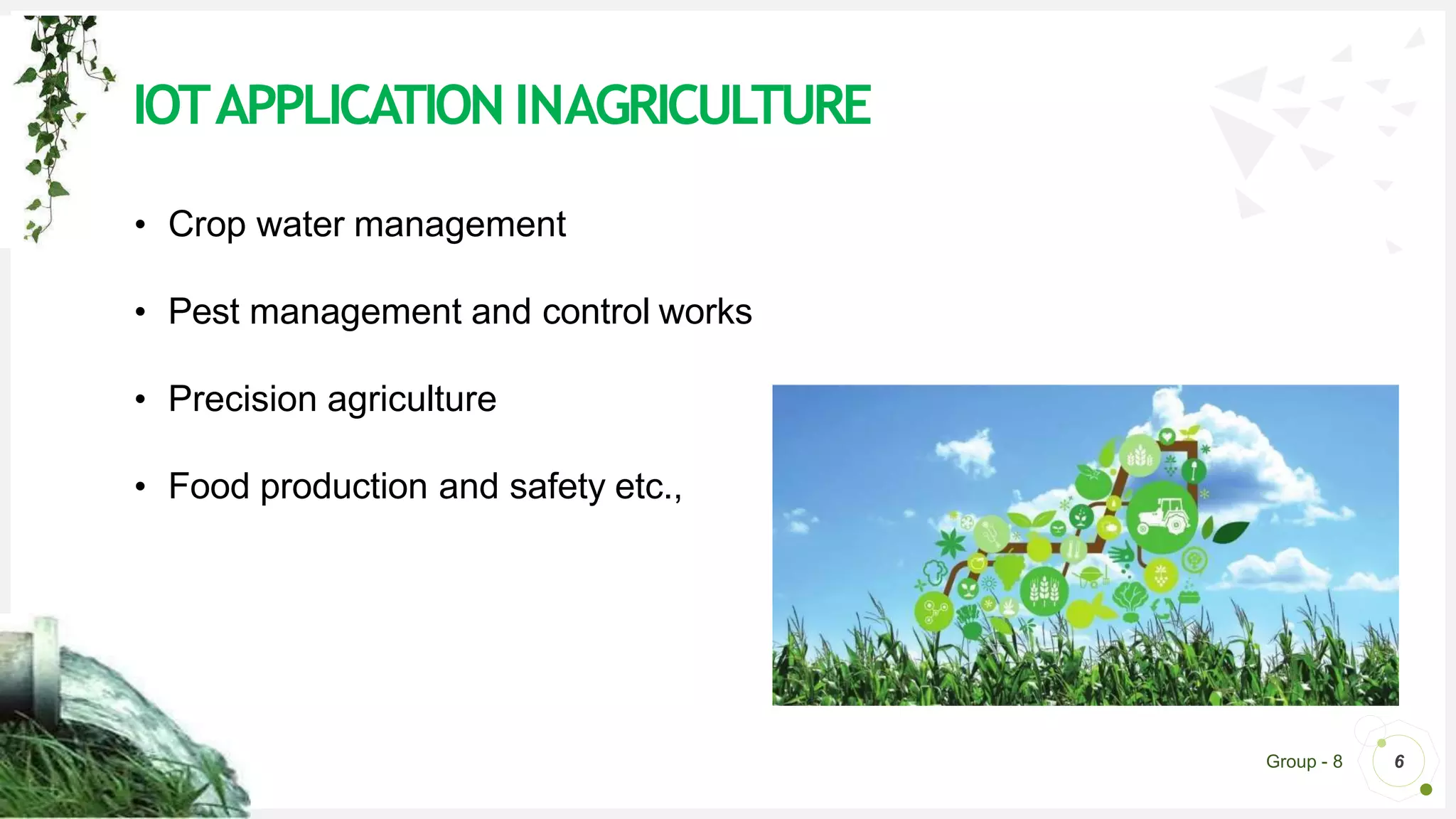 Iot based smart agriculture | PPTX