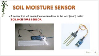 Iot based smart agriculture | PPTX