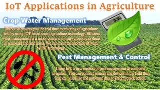IoT Based Smart Agriculture by UbiBot | PPT