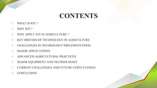 Iot-based smart agriculture by ancys | PPTX