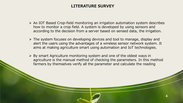 Iot Based Smart Agriculture Monitoring Pptx
