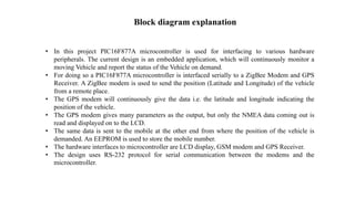 Iot based smart bus tracking system | PPTX