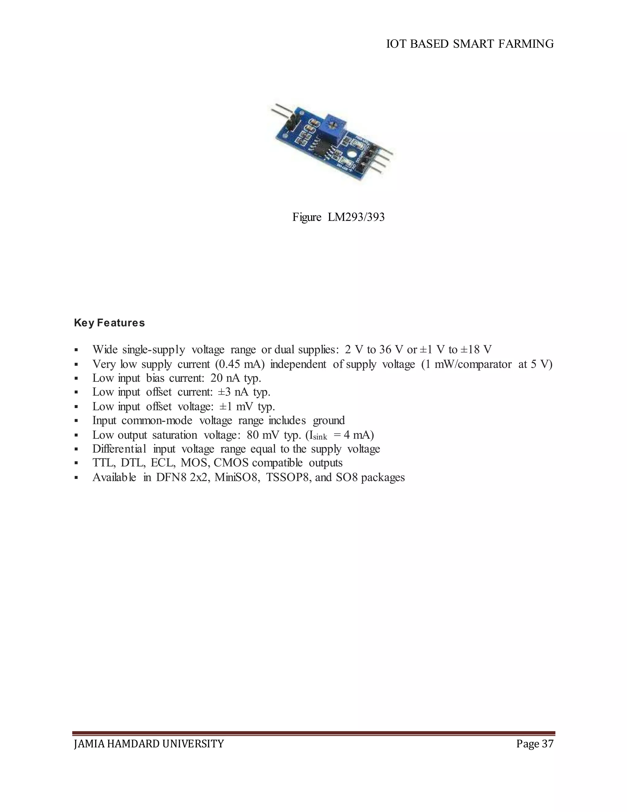 Iot based smart farming | DOCX