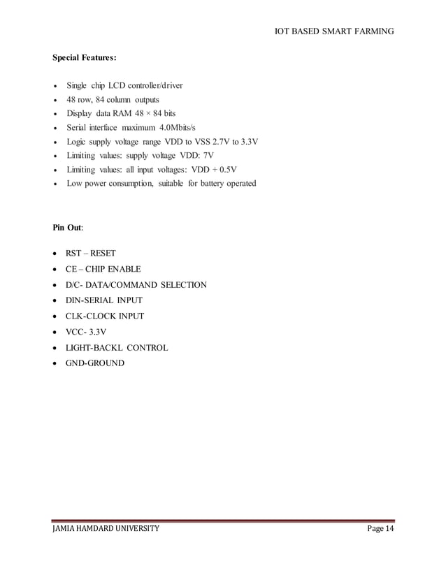 Iot based smart farming | DOCX