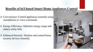 IOT Based Smart Home Appliances Control From Any Where By Using Mcu.pptx