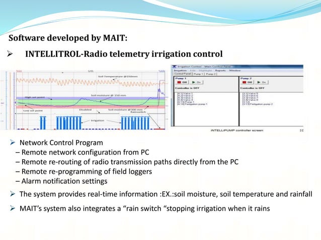 Iot based smart irrigation system | PPTX | Internet | Computing