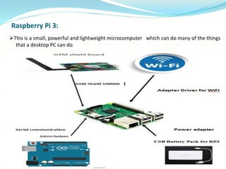 Iot based smart irrigation system | PPTX