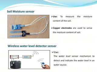 Iot based smart irrigation system | PPTX