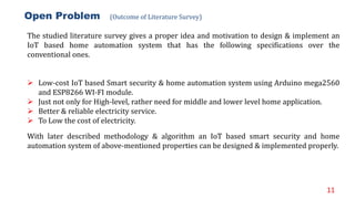 Internet of Things (IoT) Based Smart Security & Home Automation System ...