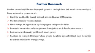Internet of Things (IoT) Based Smart Security & Home Automation System ...
