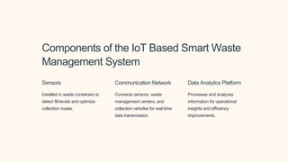IoT based smart waste management system.pptx